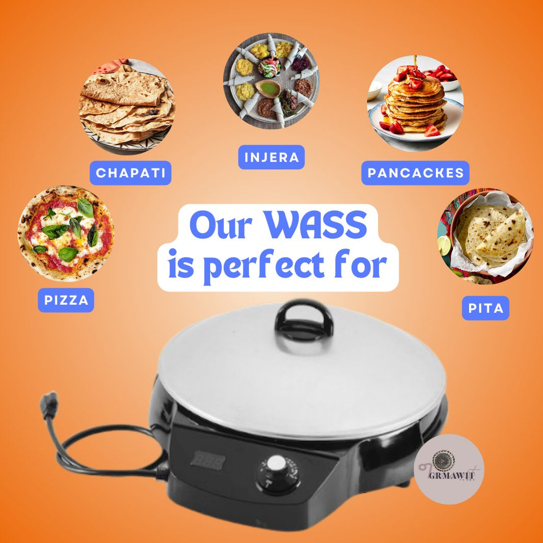 Original Ethiopian Injera Griddle Machines | Mogogo/Mitad Collection ...