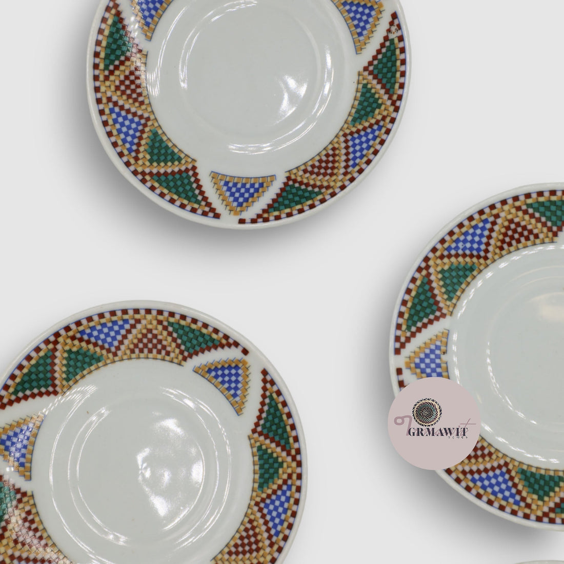Traditional Ethiopian / Eritrean Coffee Cup Plates – Grmawit